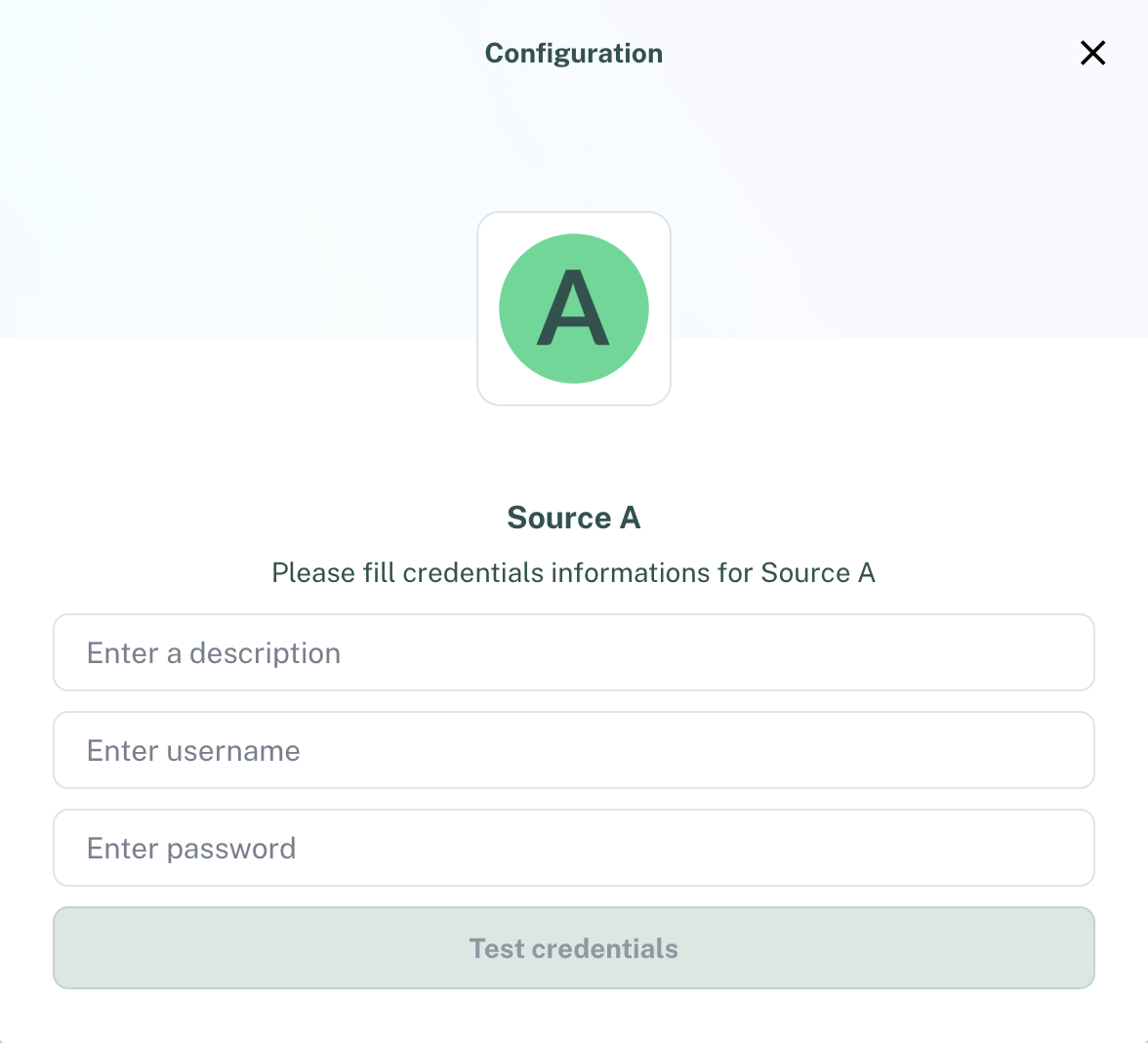 Update Connection Information For A Source